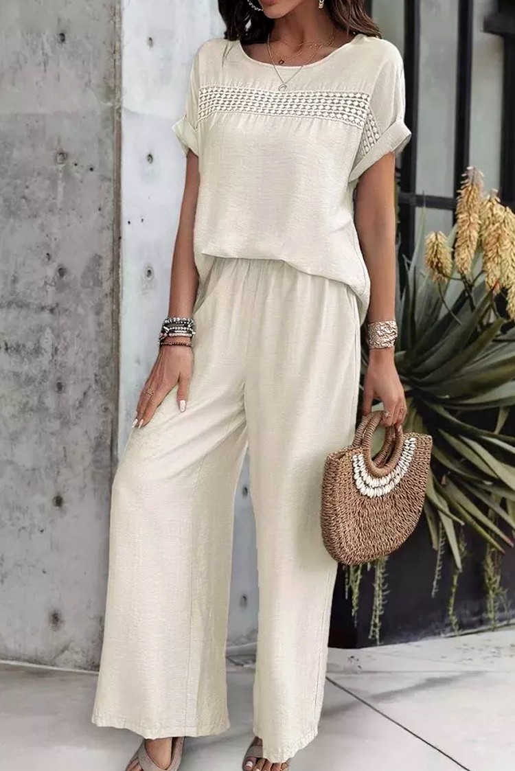 Komplet TIONESA ECRU • Kompleti za svakodnevni look • TOP cijena | Ivet.hr